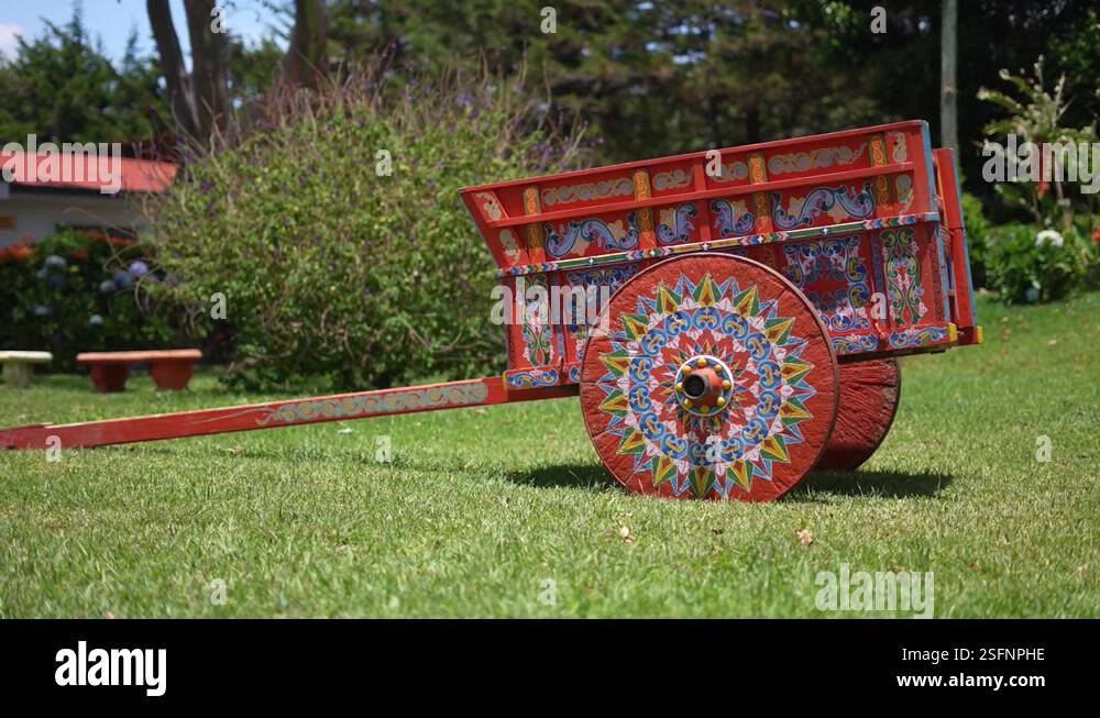Ox Carts A National Symbol in Costa Rica, typical cart of costa rica ...