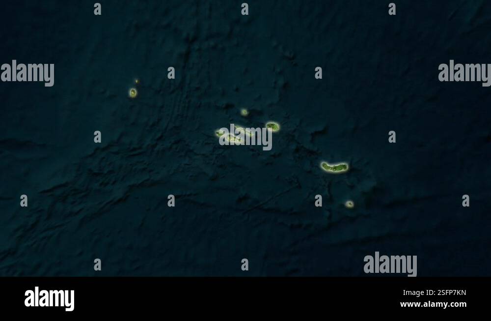 Acores - Portugal close-up - satellite. Preview. Glow Stock Video ...