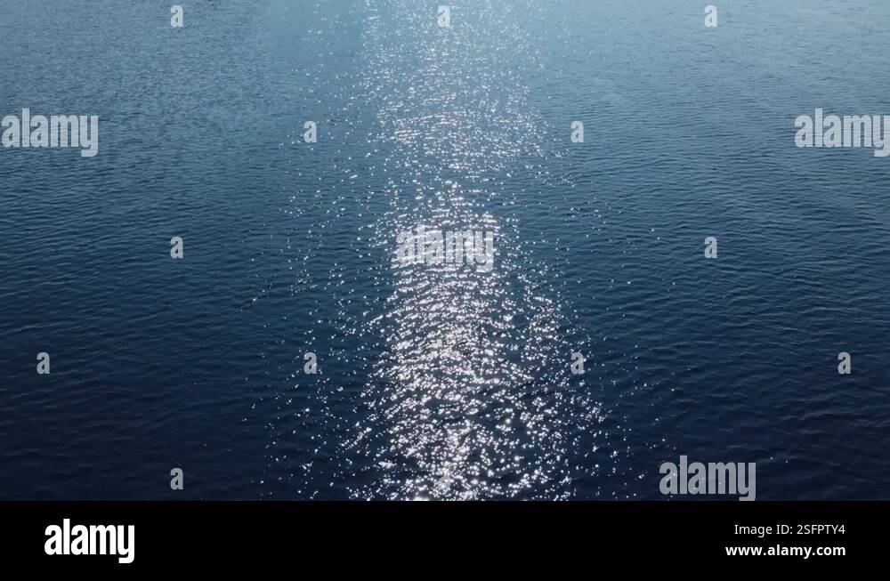 Drone shot revealing the beach, forest, and Heavenly Mountain from the ...