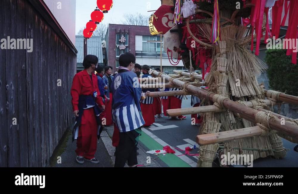 Portable Mikoshi Float used for Sagicho Matsuri in Japanese Street ...