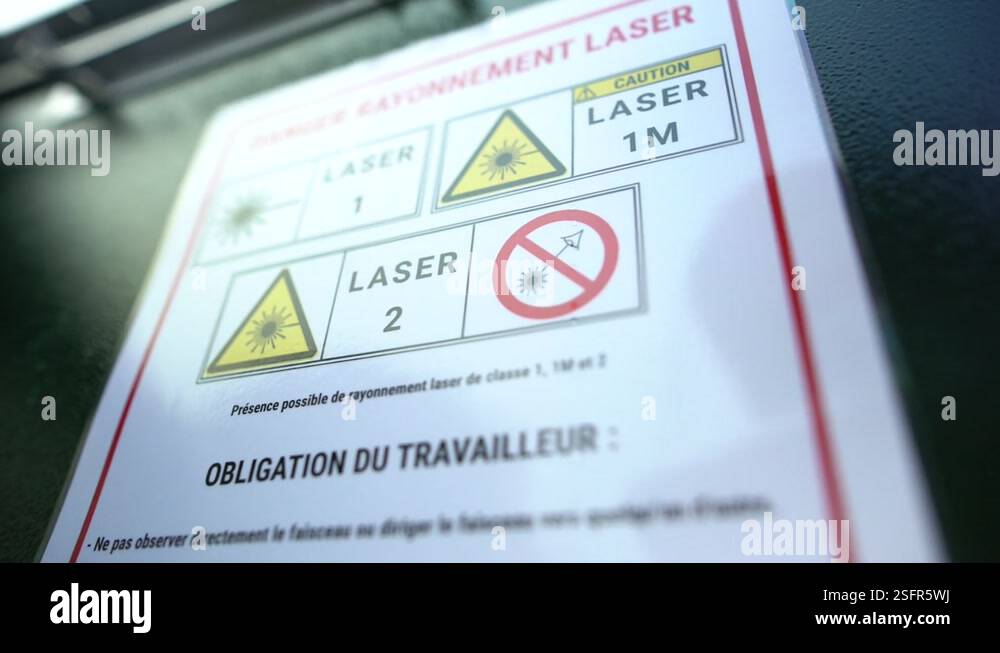 A panning shot of a white sign board in the factory which denotes Stock ...