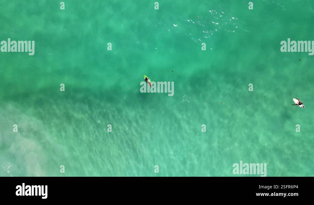 perfect relaxing surf scene. A must-see slow motion to normal frame ...