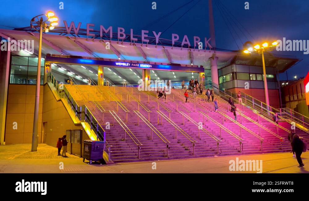 Wembley Park London Underground Station - LONDON, UK - JUNE 9, 2022 ...