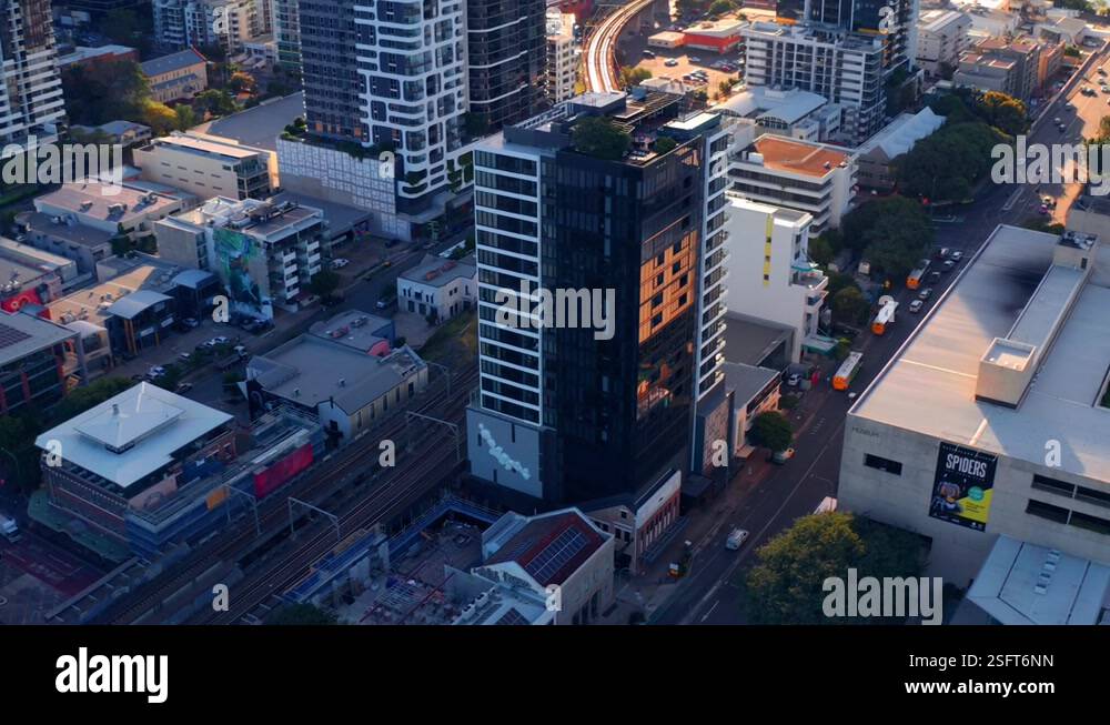 High-rise Architectures And Traffic In South Brisbane, QLD, Australia ...