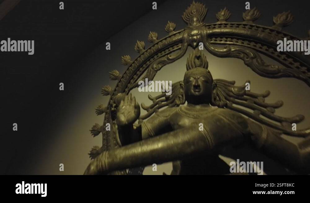 indian dancing god nataraj statue in chtrpati shivaji maharaj vastu ...