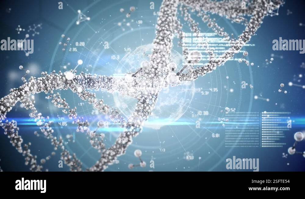 Animation dna molecules globe data Stock Videos & Footage - HD and 4K ...