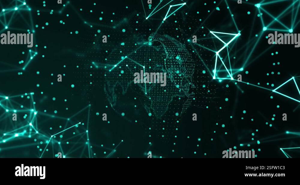 Network connections spinning digital globe Stock Videos & Footage - HD ...