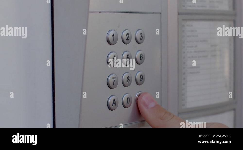 Intercom system door signal Stock Videos & Footage - HD and 4K Video ...
