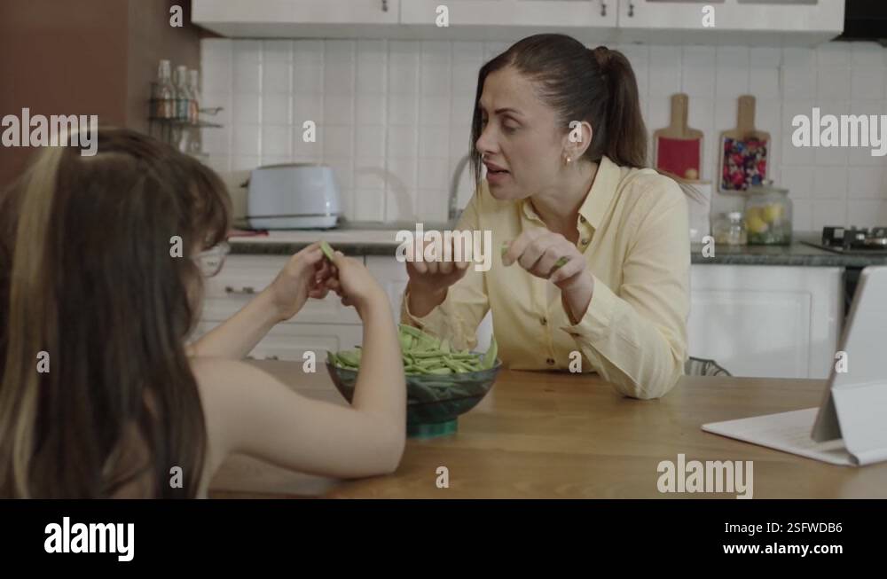 Ideal mother,happy family Stock Video Footage - Alamy