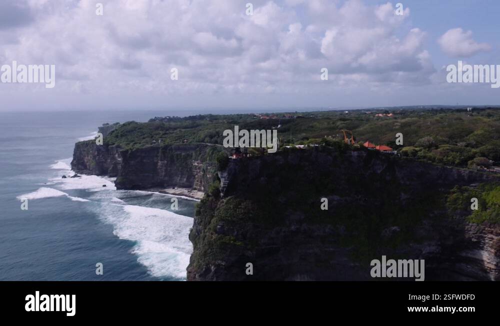 Pura Luhur Uluwatu Temple stunning location on clifftop, Bukit ...