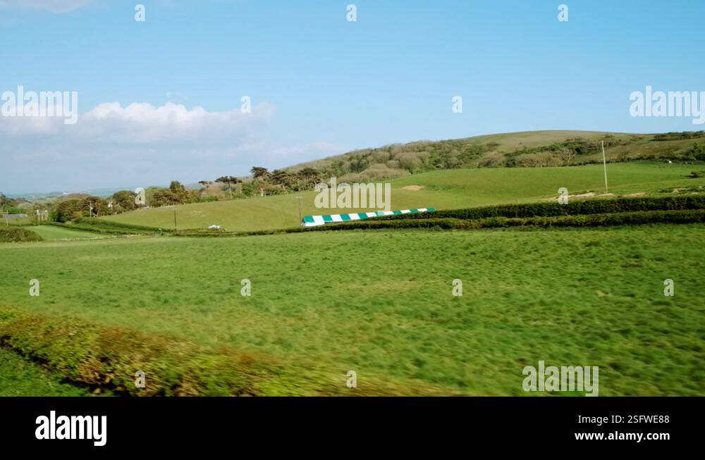 Isle of Wight Countryside, England, UK Stock Video Footage - Alamy