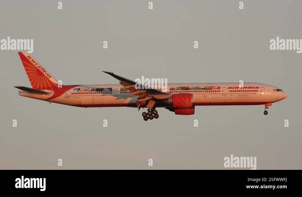 Special paint livery Air India Boeing B777 with photos of different ...