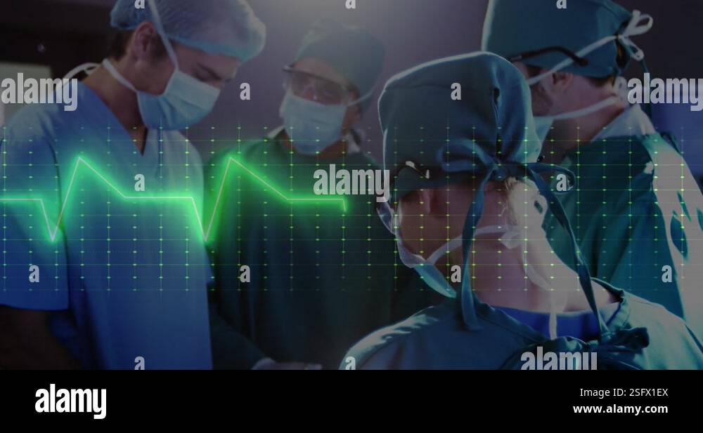 Heart surgeons during heart operation Stock Videos & Footage - HD and ...