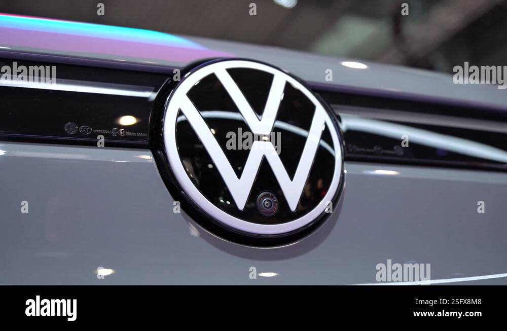 Vw car logo emblem Stock Videos & Footage - HD and 4K Video Clips - Alamy