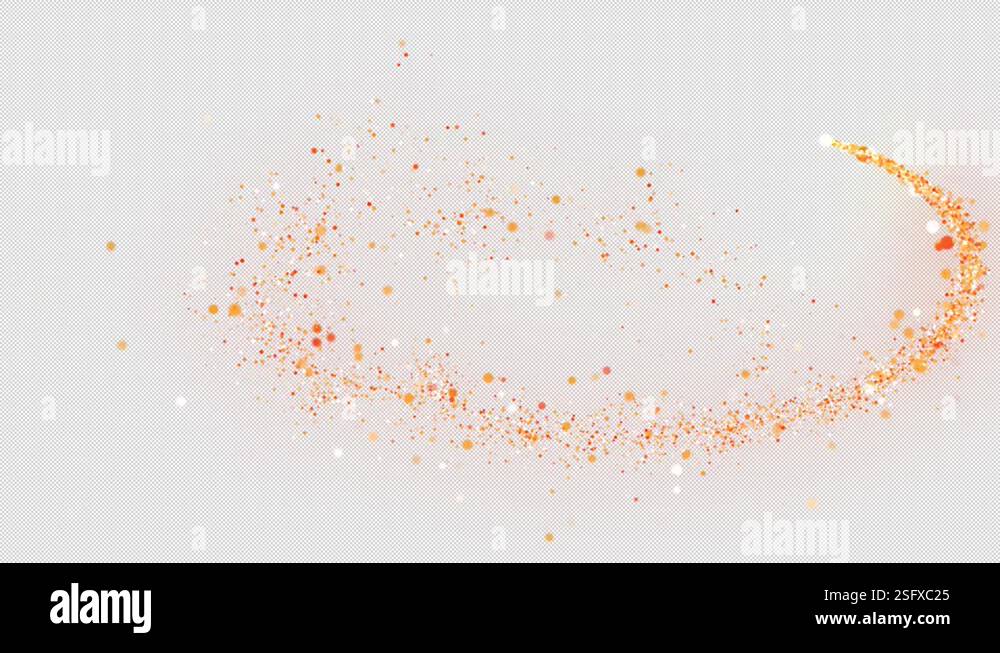 Golden Particles Transition Transparent Background 60Fps 4k Stock Video ...