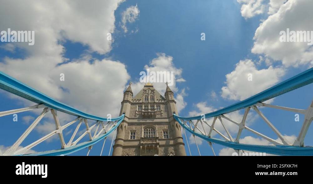 Driving through Tower Bridge London 5k Stock Video Footage - Alamy