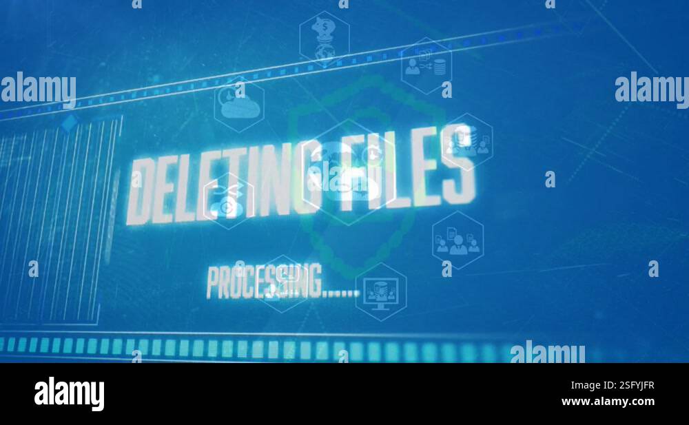 Computer files icons blue Stock Videos & Footage - HD and 4K Video Clips - Alamy