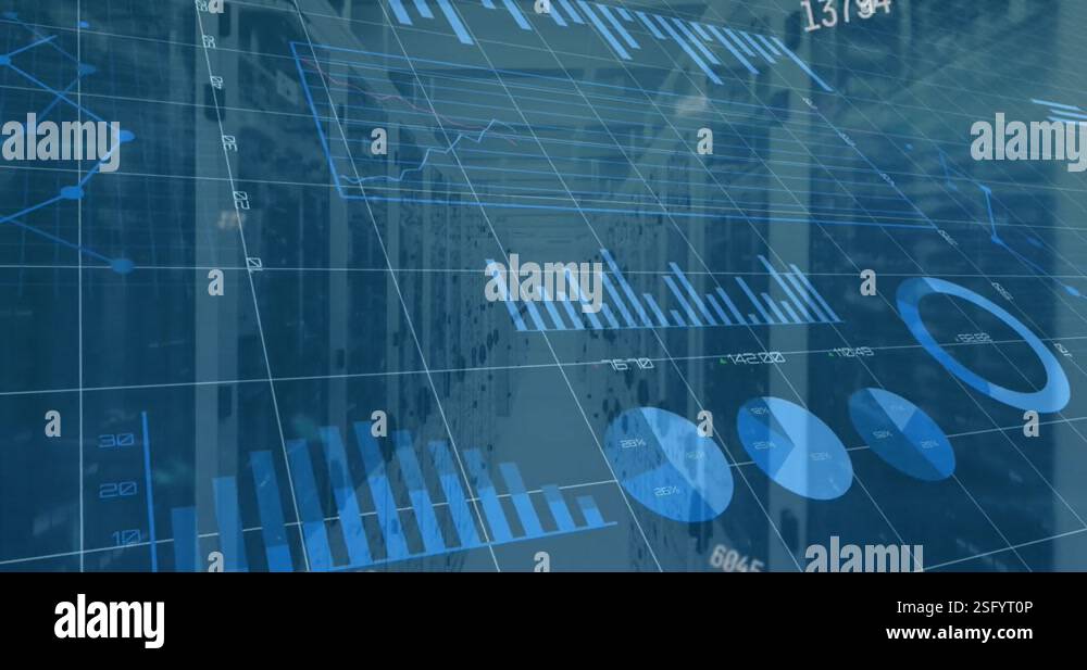 Animation charts data on interface Stock Videos & Footage - HD and 4K ...