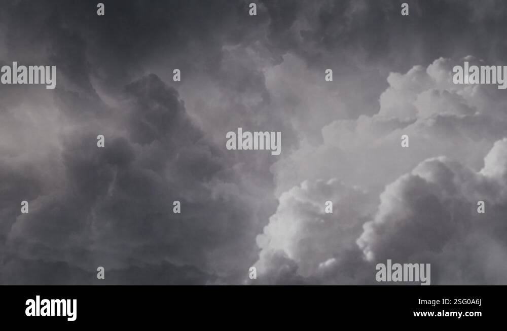 4k thunderstorm inside a cumulonimbus cloud Stock Video Footage - Alamy