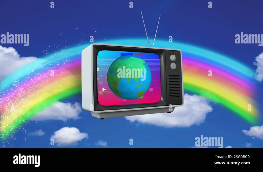 Vintage rainbow illustration Stock Videos & Footage - HD and 4K Video ...