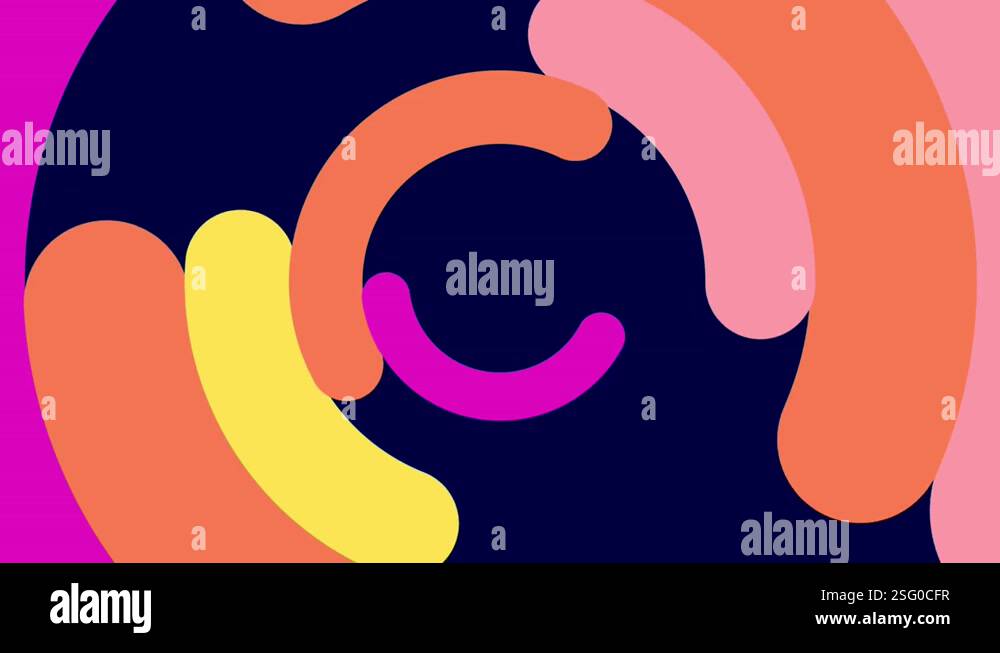 Animation colorful geometric shape for intro template pastel background ...