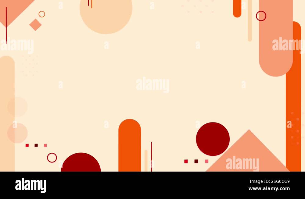 Animation colorful geometric shape for intro template pastel background ...