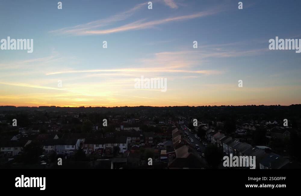 Fast Moving Clouds over England, Time Lapse Clip Stock Video Footage ...