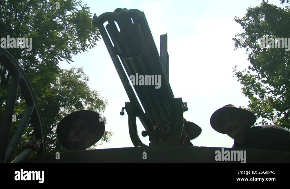 Gatling Gun FIRES - San Juan Hill original circa 1898 - Civil War ...