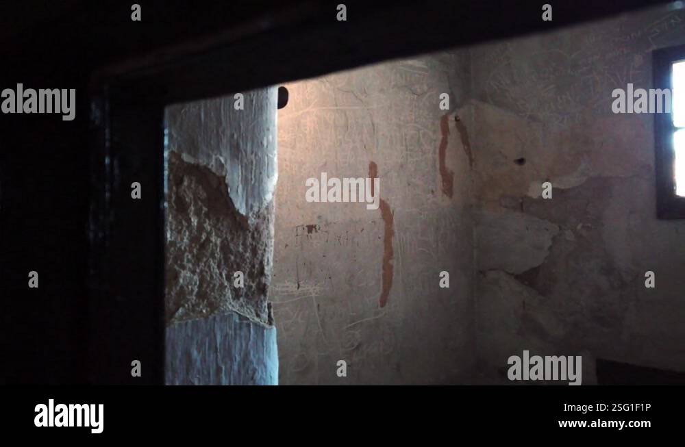 Beaumaris Gaol Victorian Welsh prison jail cell isolation detention ...