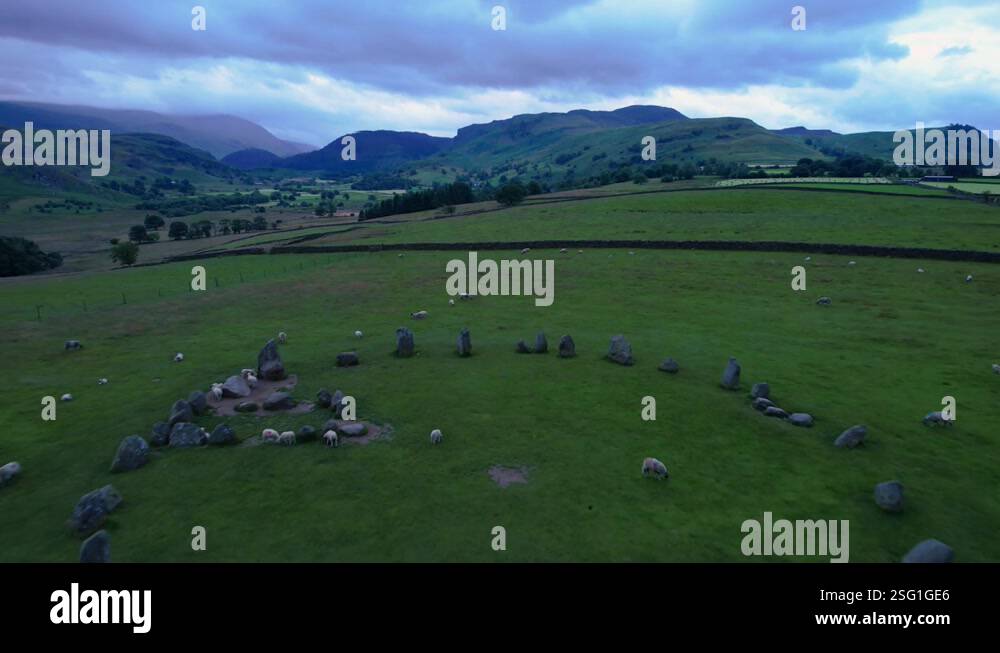 Castlerigg stone circle lake Stock Videos & Footage - HD and 4K Video ...