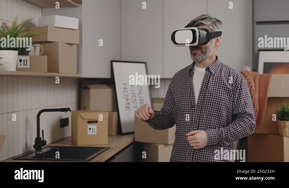 Man owner has put on vr technology and estimates the apartment already ...