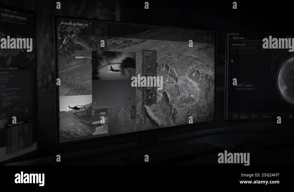 The satellite analysis has detected the Position of the Enemy Forces ...