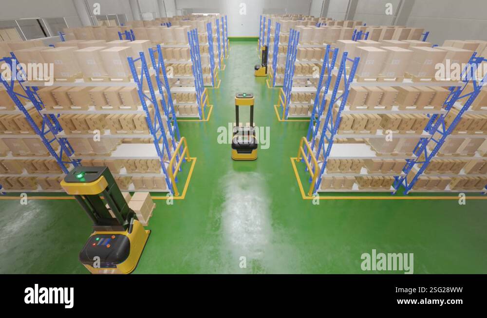 Agv forklift Stock Videos & Footage - HD and 4K Video Clips - Alamy