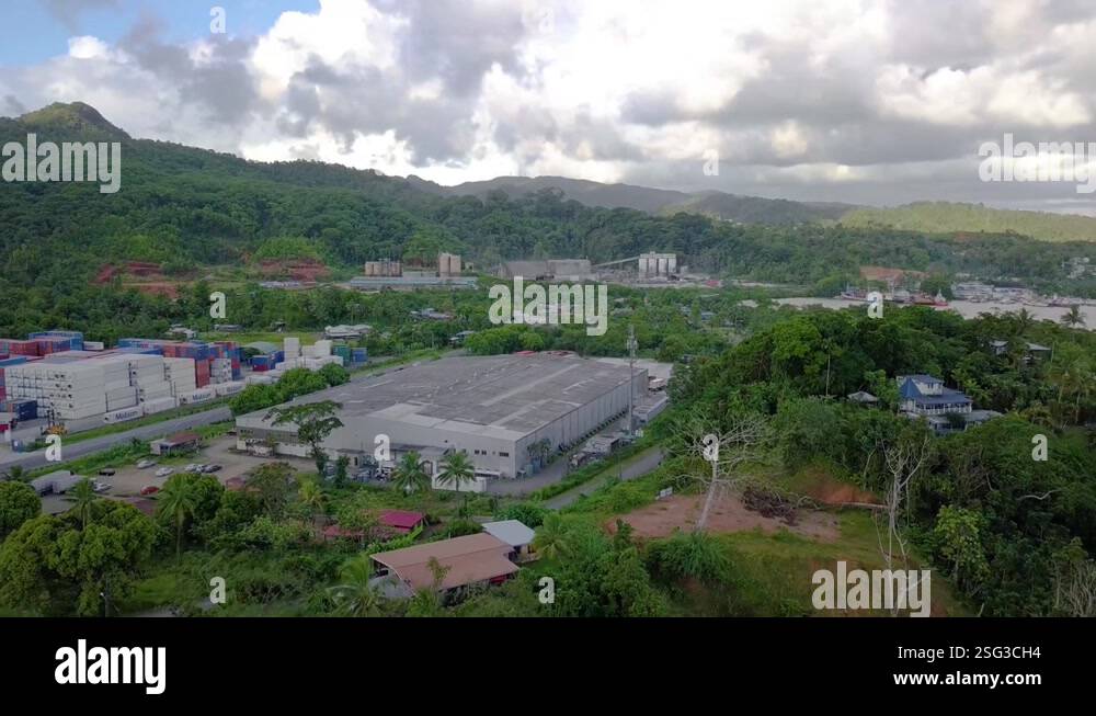 Drone shots of Suva and other parts of Fiji islands including the ...