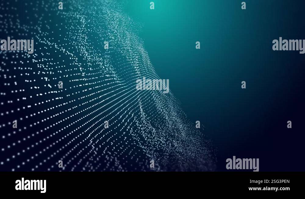 Abstract dots form grid matrix Stock Video Footage - Alamy