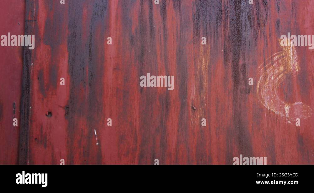 Abstract textures and patterns - metal wall panels with rust and ...