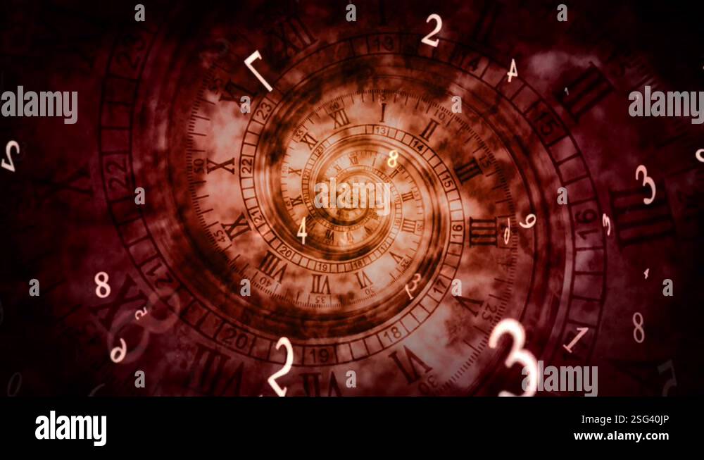 Numerology. Spiral of time (secret knowledge about the numbers). 3D ...