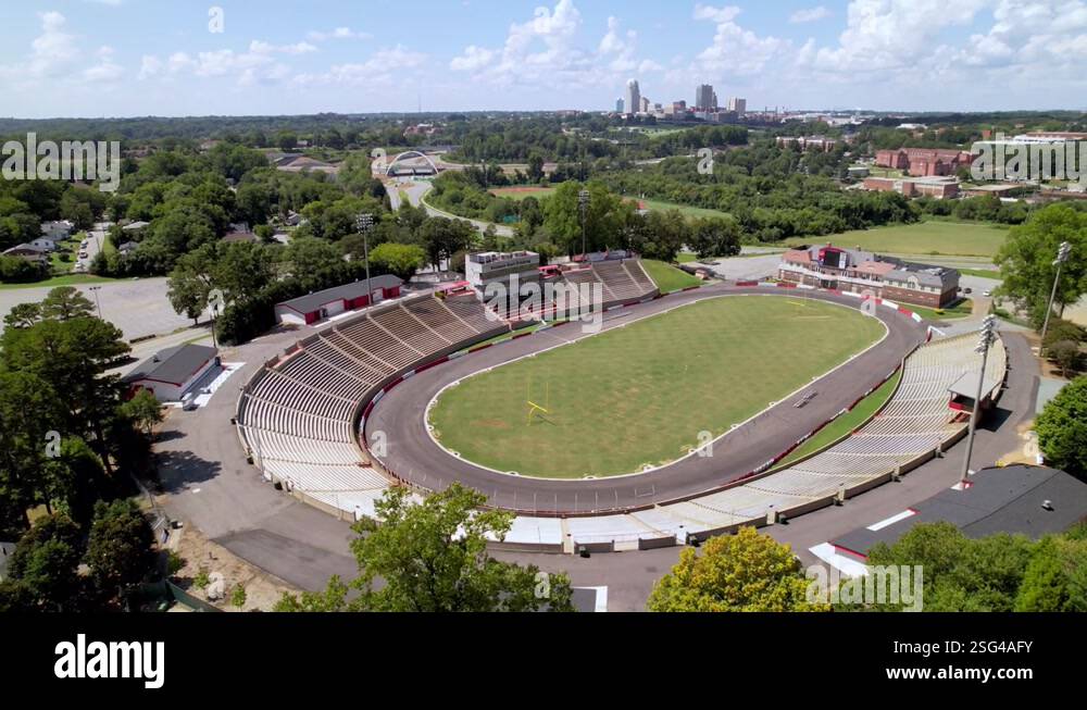 Aerial Bowman Gray Stadium in Winston Salem NC, North Carolina Stock ...