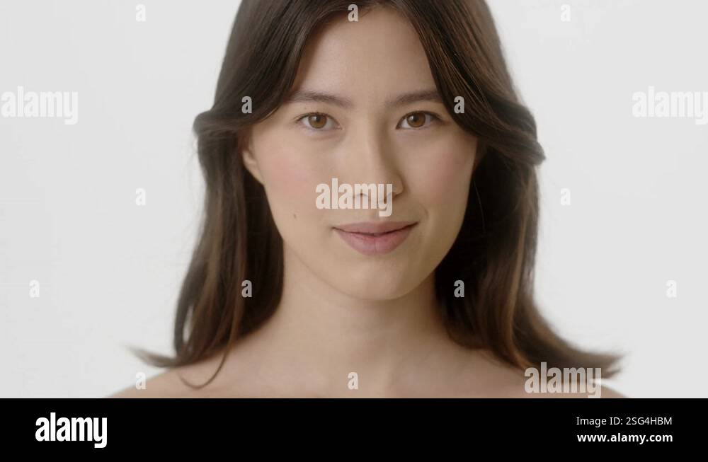 Beauty Woman face Portrait. Beautiful Spa model Girl with Perfect Fresh ...