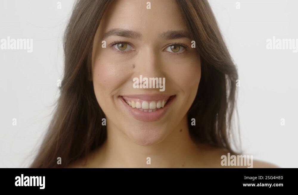 Beauty Woman face Portrait. Beautiful Spa model Girl with Perfect Fresh ...