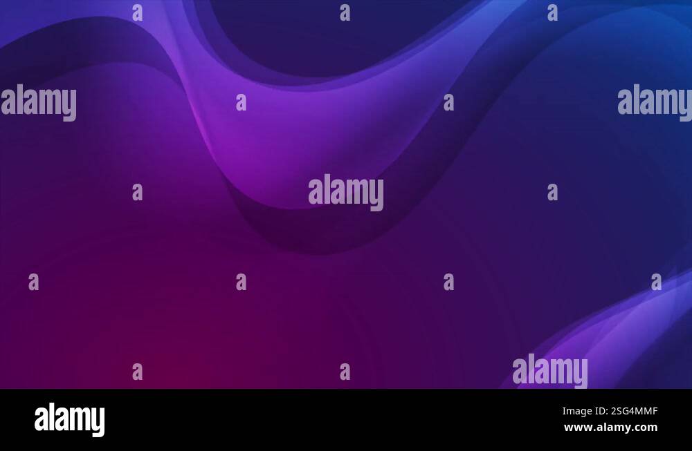 Blue ultraviolet glowing waves abstract motion background Stock Video ...