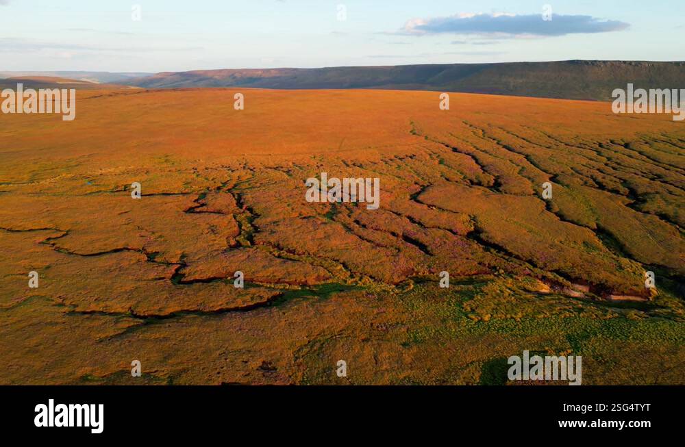 Sunset over Snake Pass in the Peak District National Park - travel ...