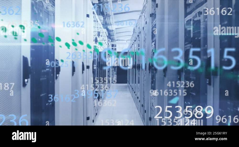 Multiple changing numbers floating against Stock Videos & Footage - HD ...