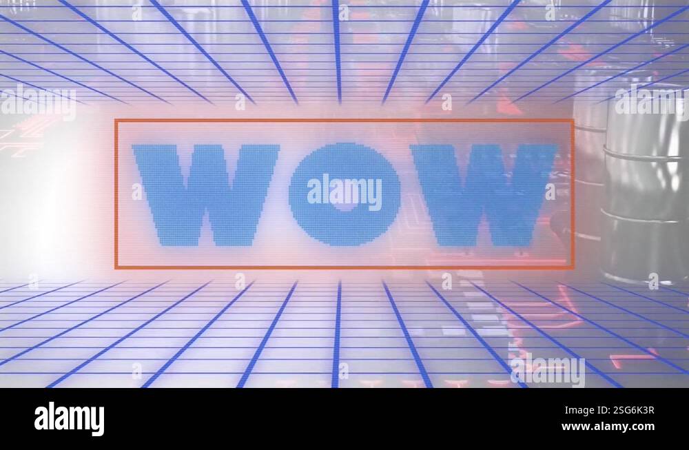 Digital animation of start sign zooming in the screen while background ...