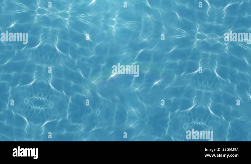 Water Caustic Background. Seamless Looping 3D Animation. 4K Stock Video Footage - Alamy