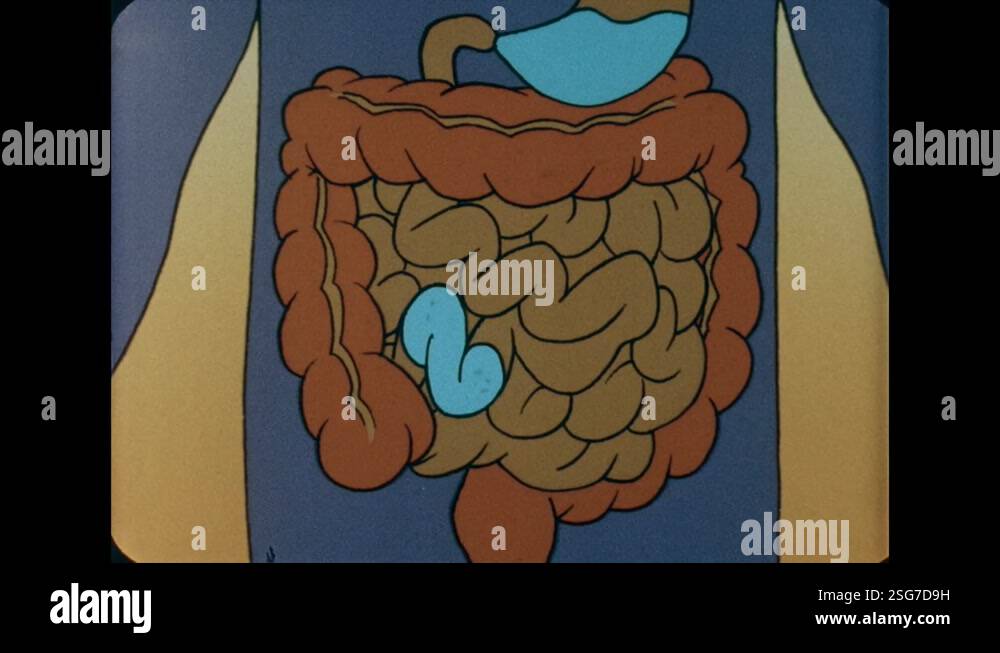 1990s: Animation - a floating amorphous insect alien speaks, holds out ...