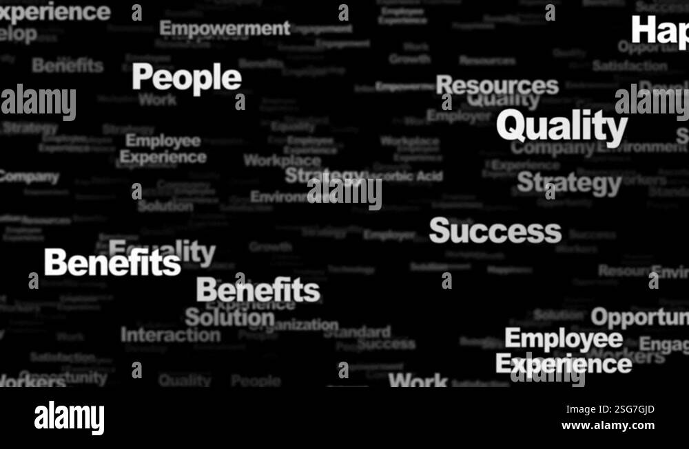 EMPLOYEE EXPERIENCE Keywords Animation, Background, Loop Stock Video ...