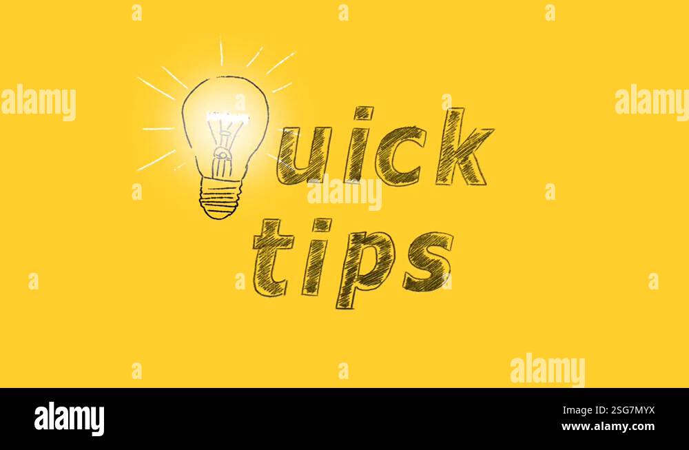 Quick tips symbol Stock Videos & Footage - HD and 4K Video Clips - Alamy