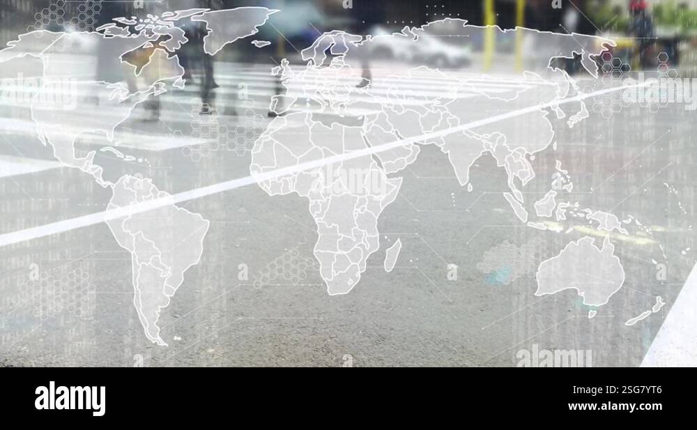 People walking world map Stock Videos & Footage - HD and 4K Video Clips ...