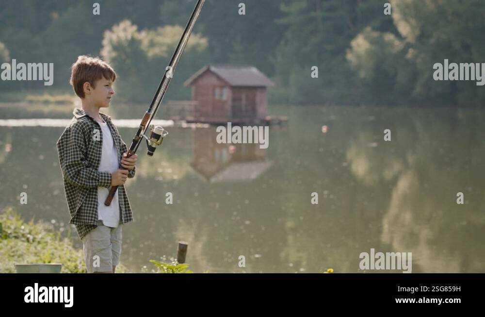Boy with rod Stock Videos & Footage - HD and 4K Video Clips - Alamy